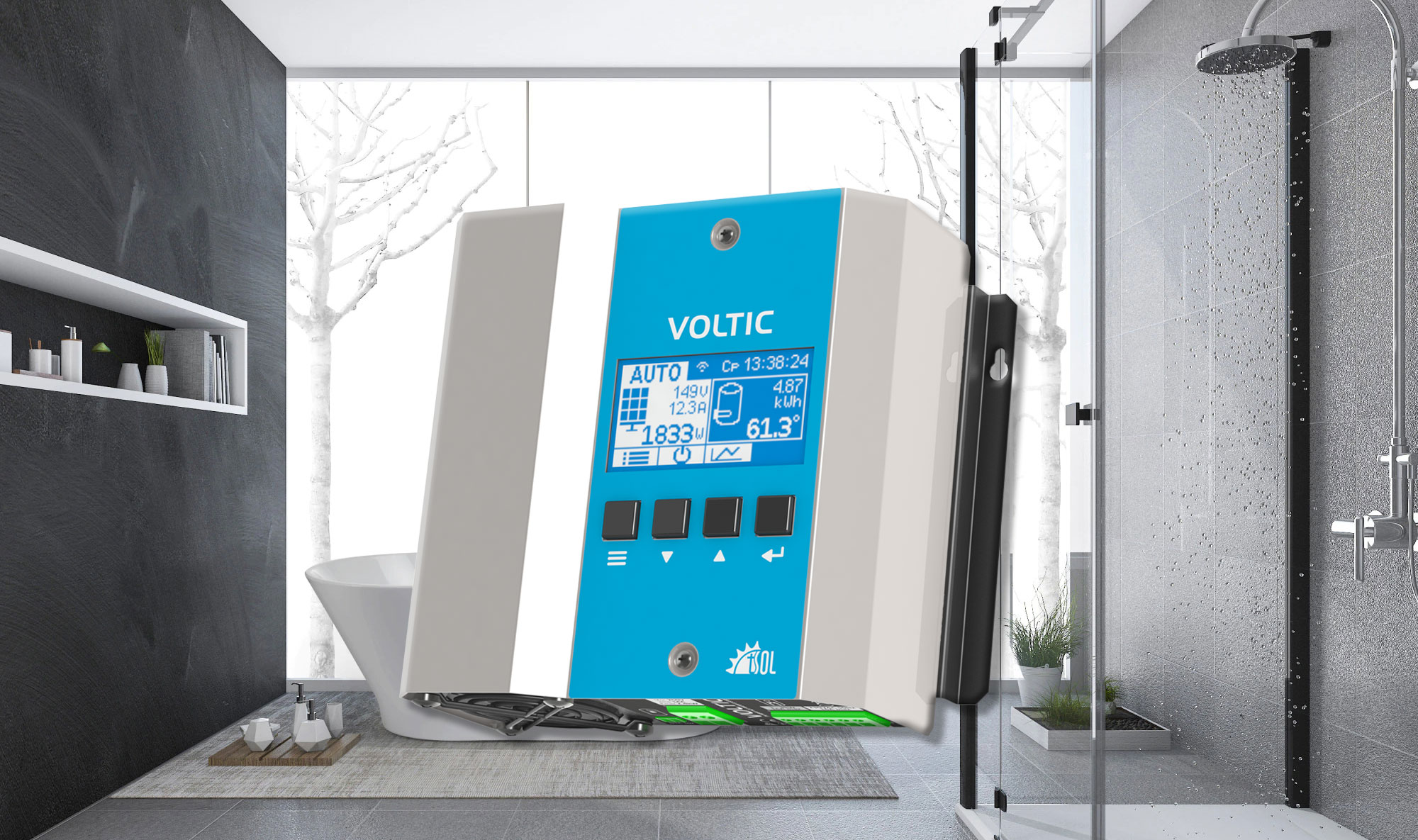 Voltic - innovative system for solar water heating - Voltic